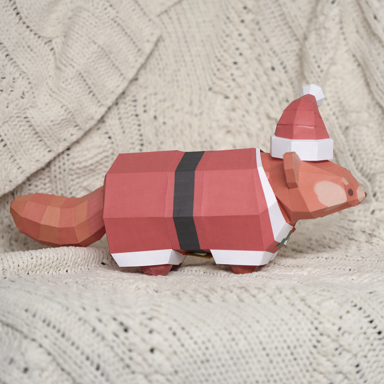 capybara papercraft pattern — Sneepsnorp3D