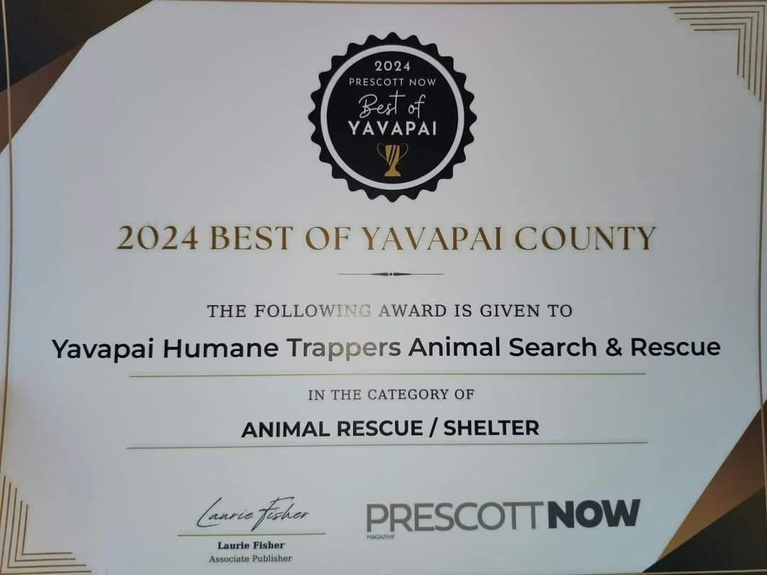 Yavapai Humane Trappers Animal Search & Rescue