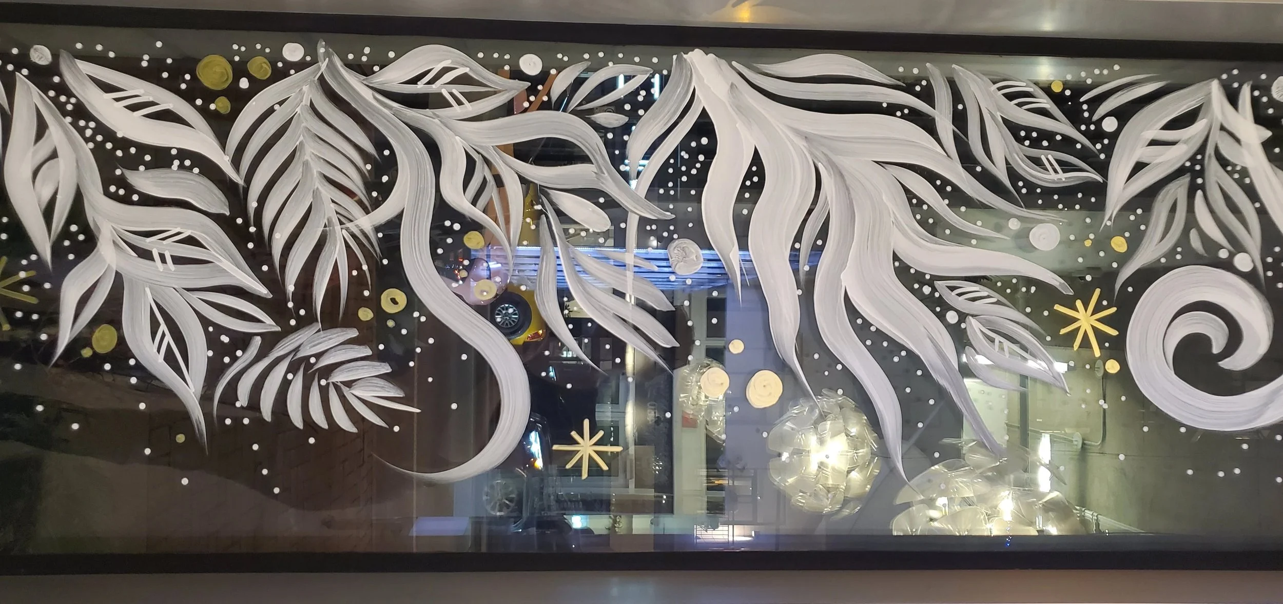 Window Art | Hand-Painted Glass Murals, Window Painting + Visual ...