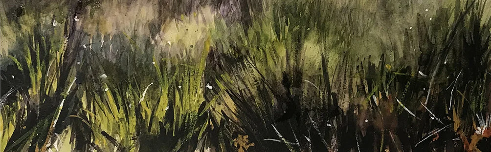 Chris Dye impressionist landscape watercolour artist, Bristol UK