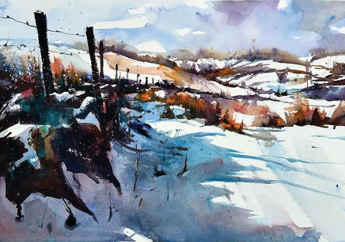 Chris Dye watercolour artist, Bristol UK