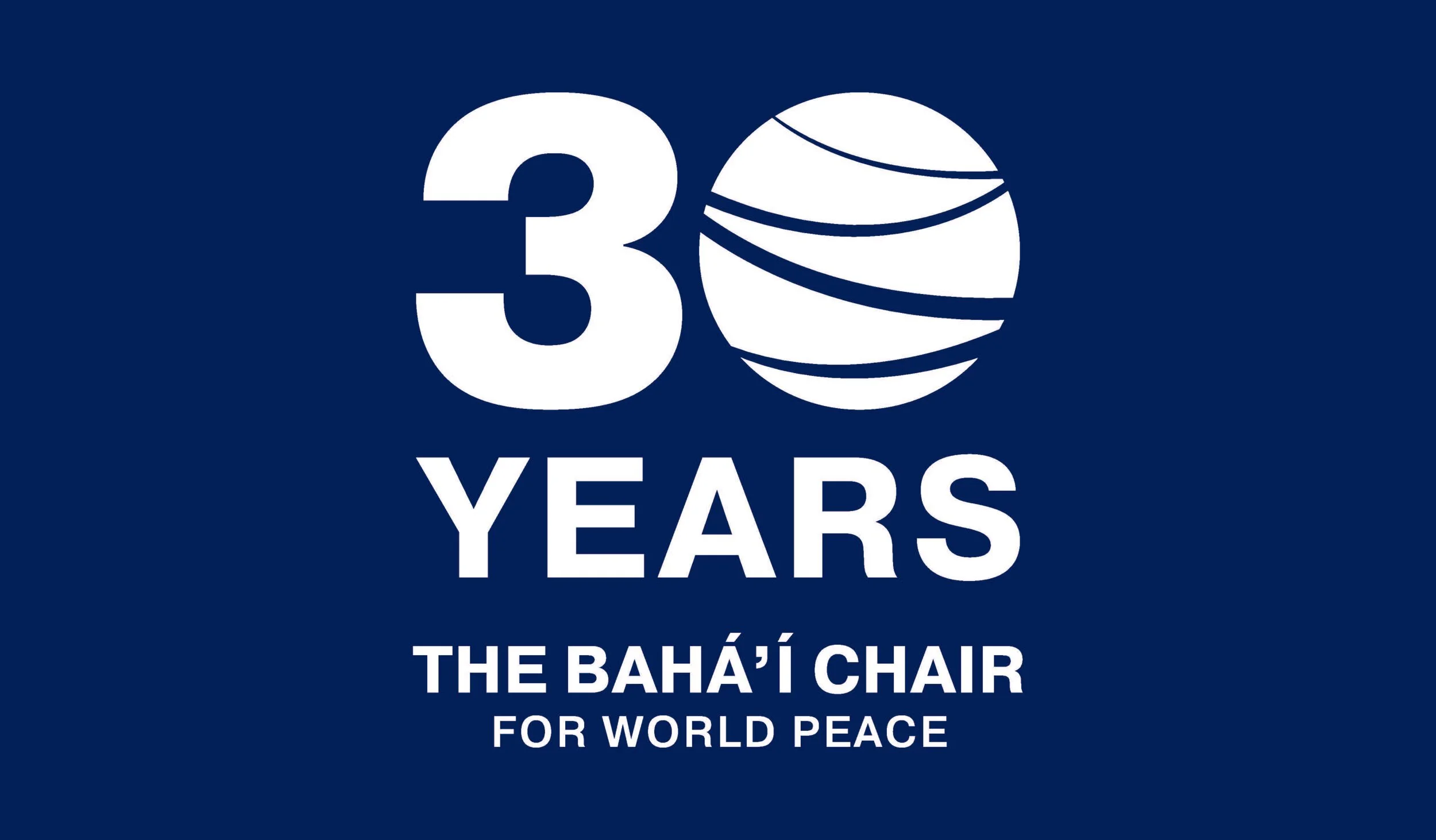 30th Anniversary Celebration The Bah Chair For World Peace