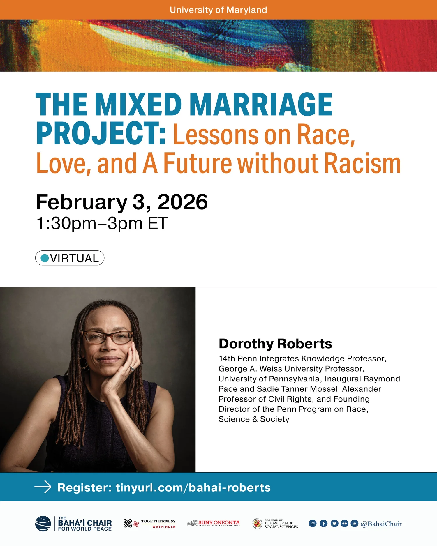 Coming Up: Dr. Dorothy Roberts on Marriage and Hope — The Bahá'í Chair ...