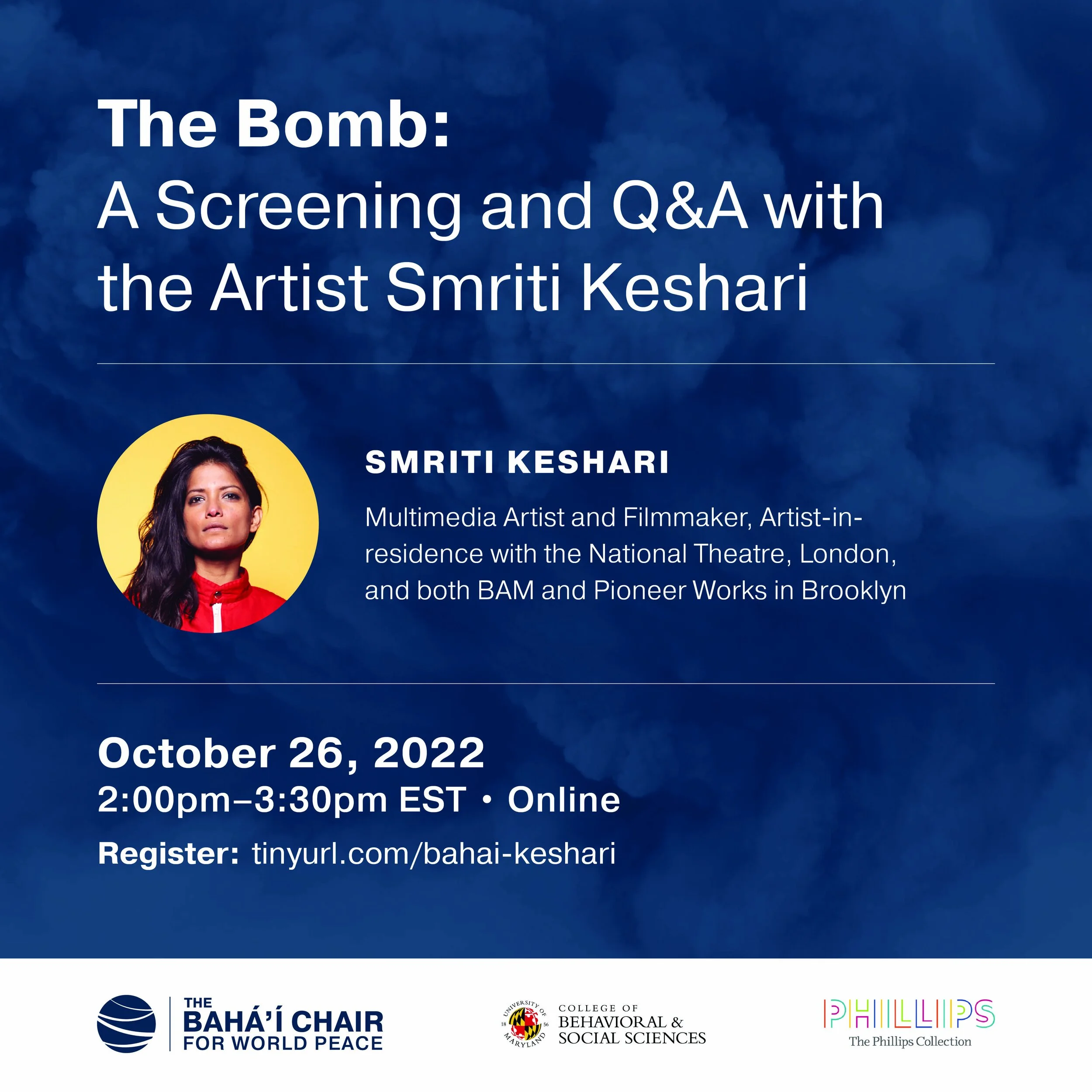 The Bomb: A Virtual Film Screening and Q&A with the Artist Smriti ...