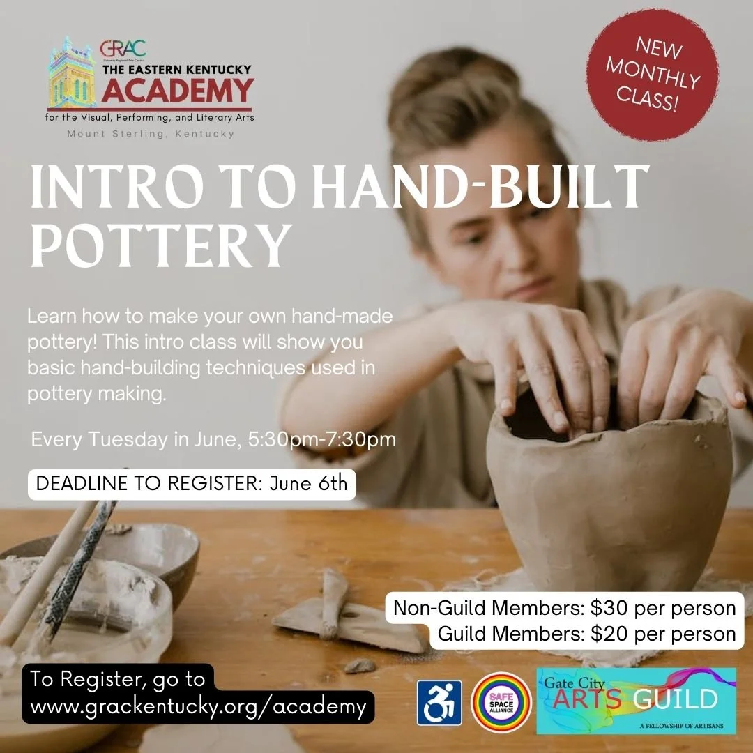 Intro to Hand-Building Pottery — Gateway Regional Arts Center