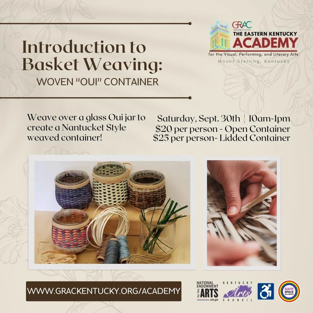 Introduction to Basket Weaving: Woven "Oui" Container — Gateway ...