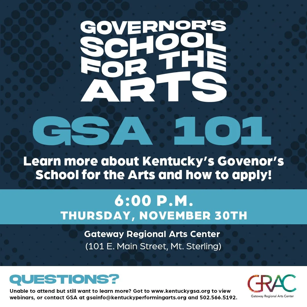 Governor's School for the Arts — Gateway Regional Arts Center