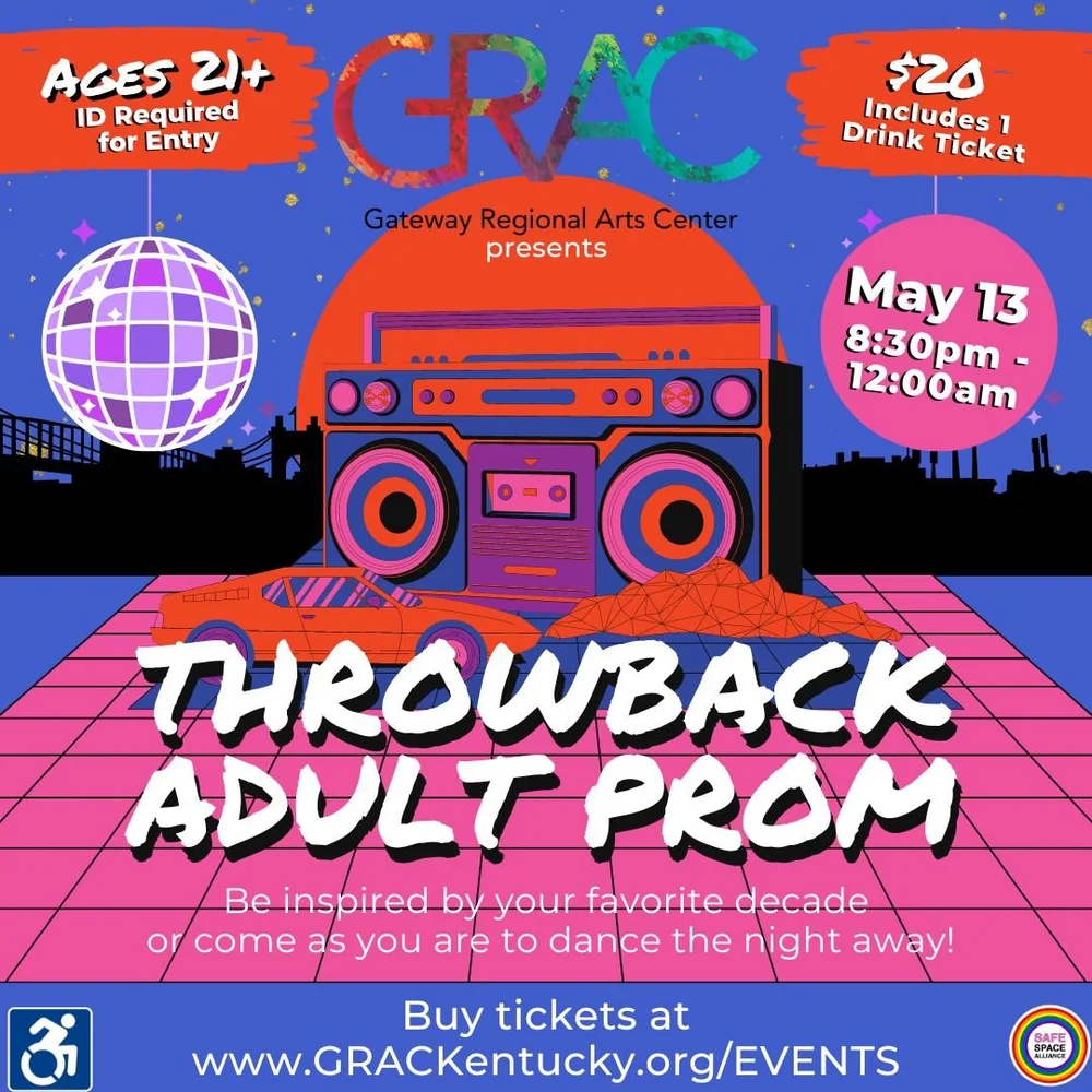 Throwback Prom — Gateway Regional Arts Center