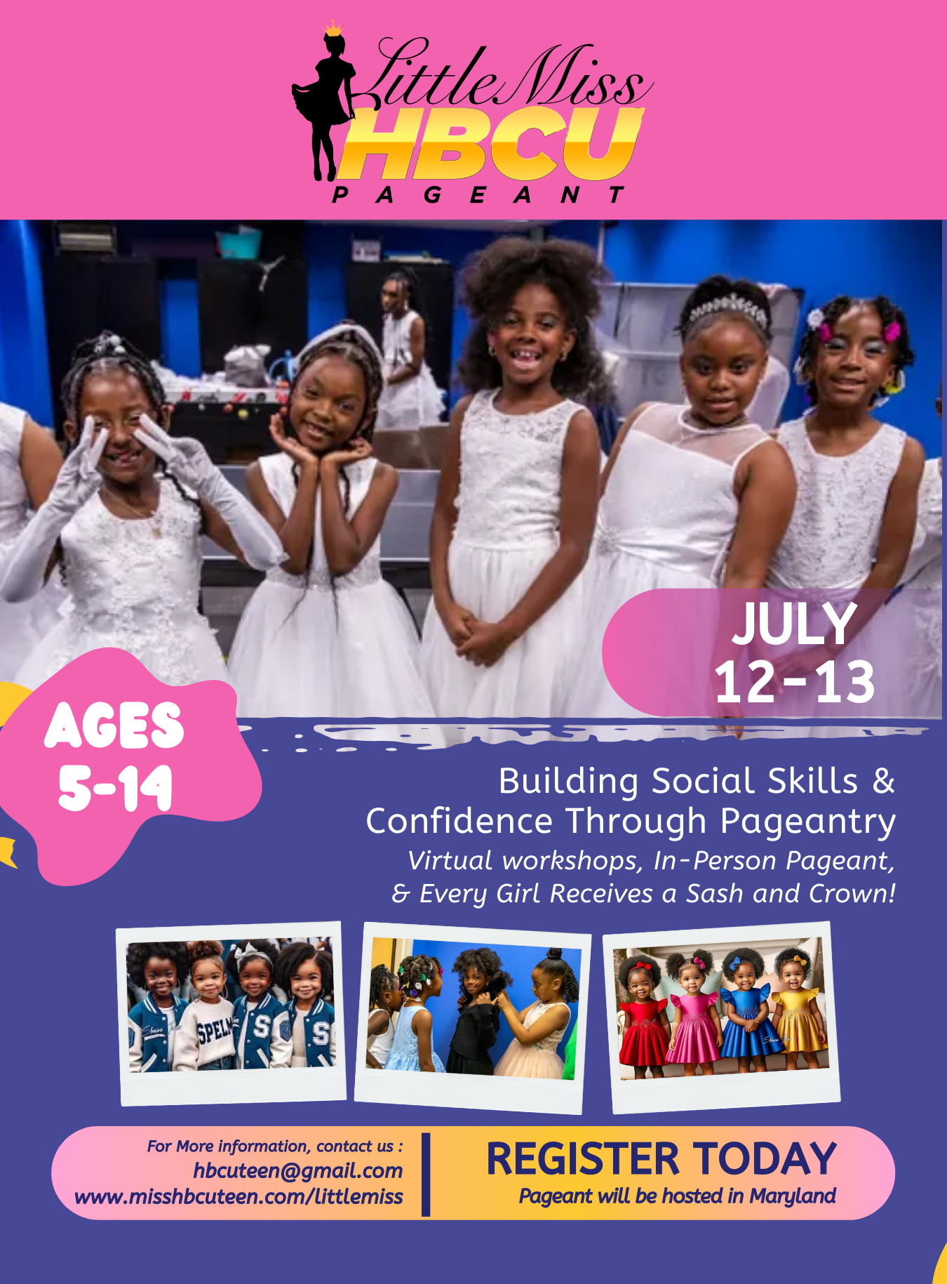 Page — Miss HBCU Teen Pageant