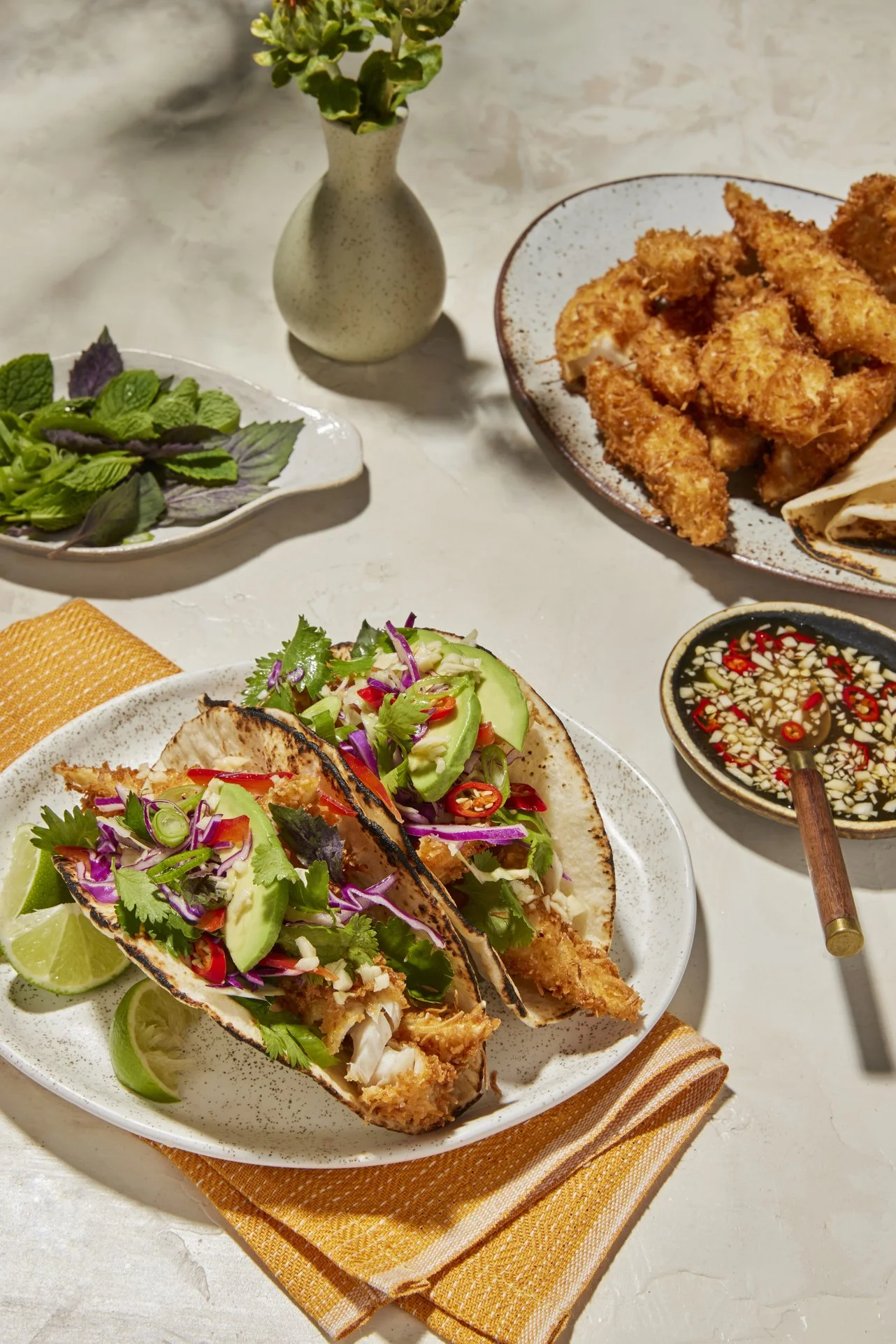 Coconut Crusted Alaska Lingcod Tacos — Yakobi Fisheries