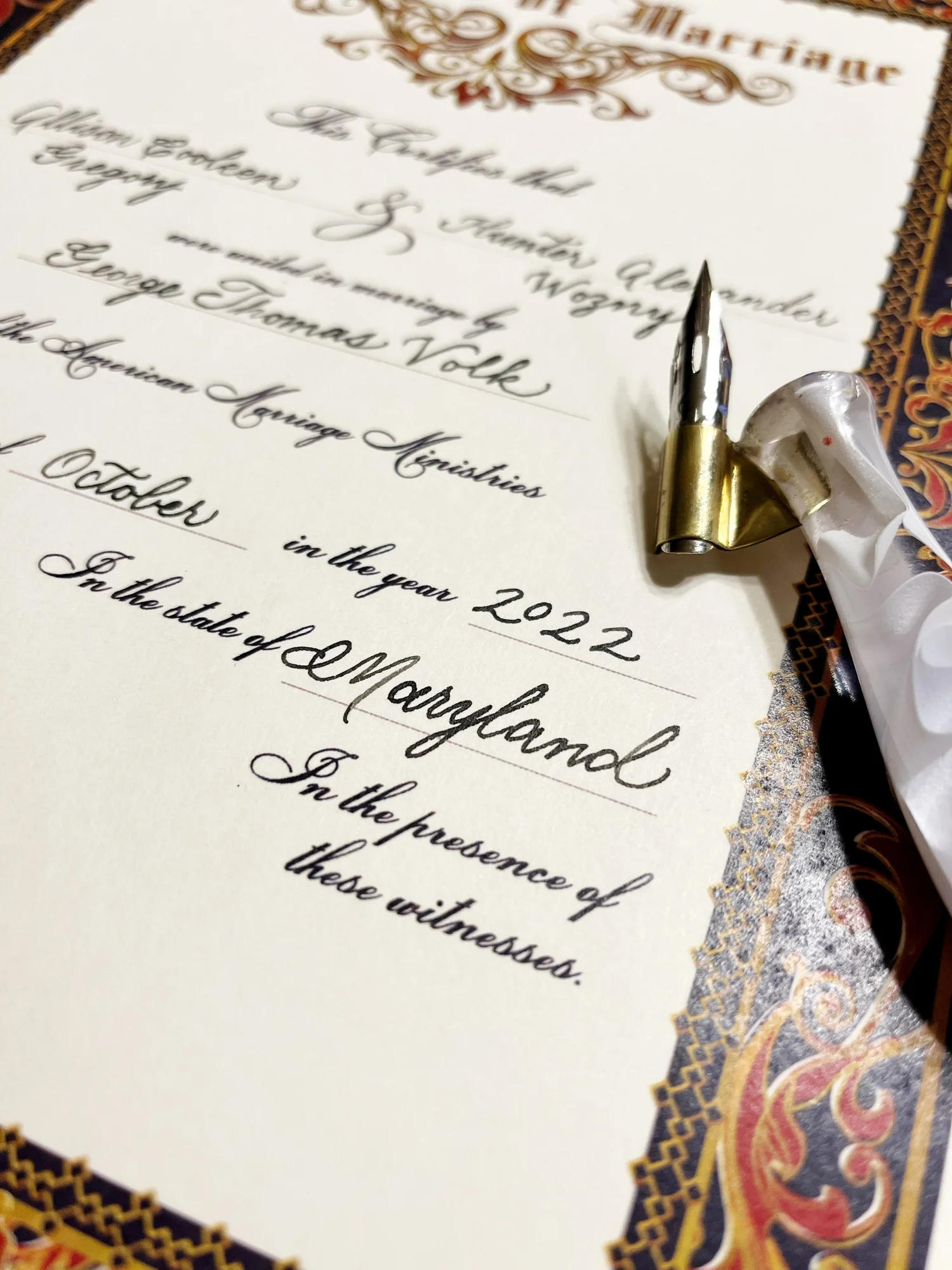 Elevate Your Special Moments with Custom Calligraphy — Simply Lettered ...