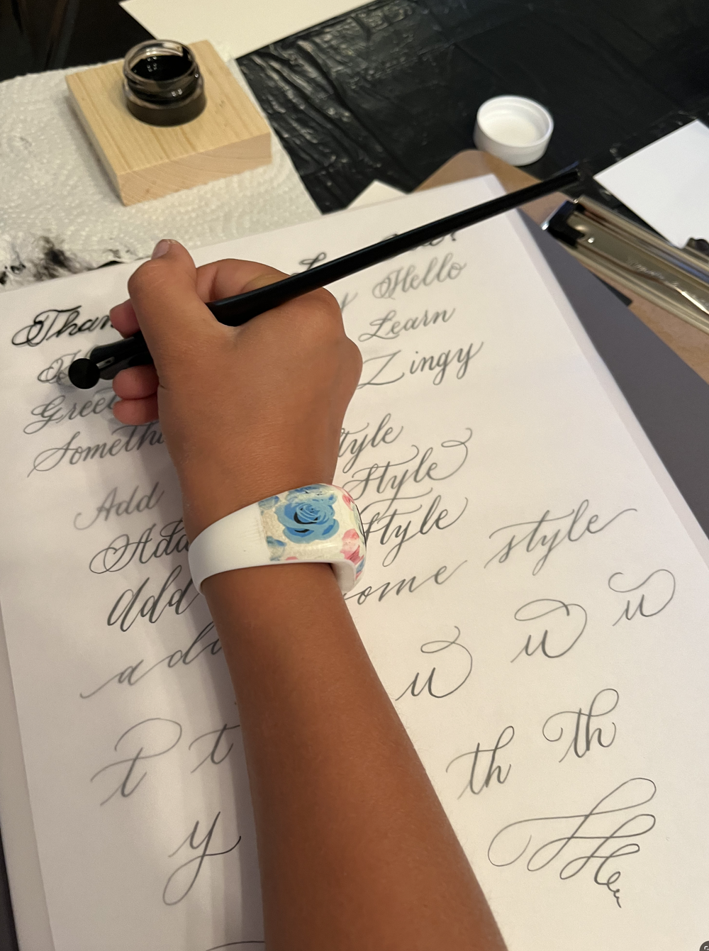Nurturing Young Artists: A Special Calligraphy Workshop for Homeschool ...