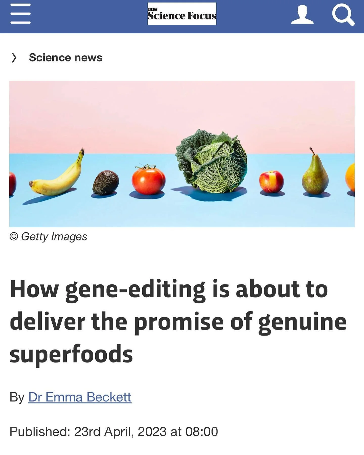 Dr Emma Beckett - Food & Nutrition Scientist