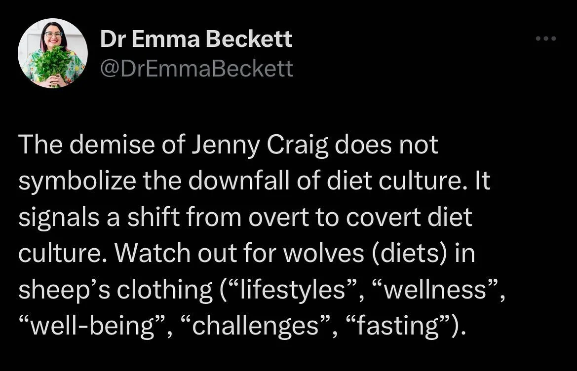 Dr Emma Beckett - Food & Nutrition Scientist