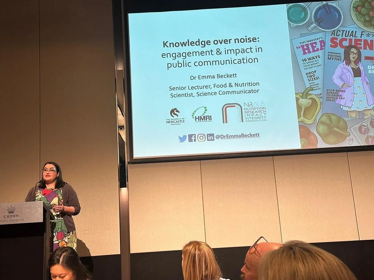 Dr Emma Beckett - Food & Nutrition Scientist