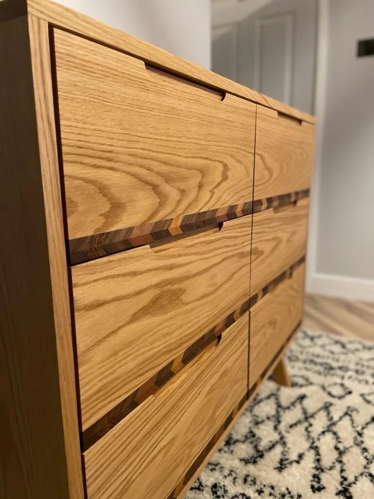 American Red Oak Chest of Drawers — Ploutis Koumi Woodworking