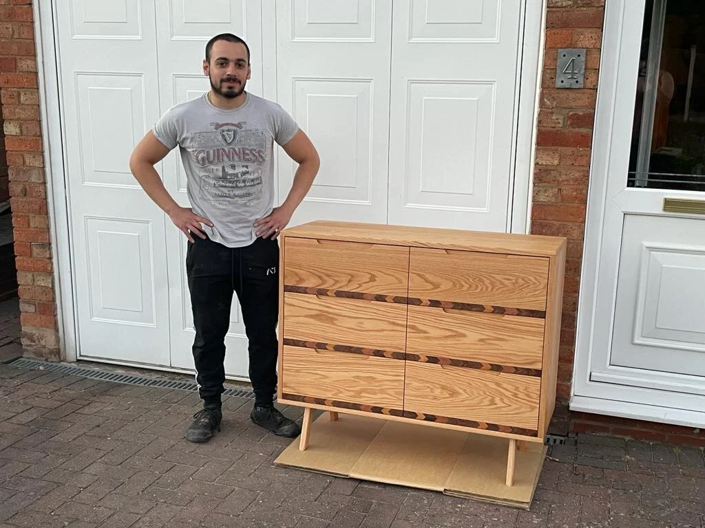 American Red Oak Chest of Drawers — Ploutis Koumi Woodworking