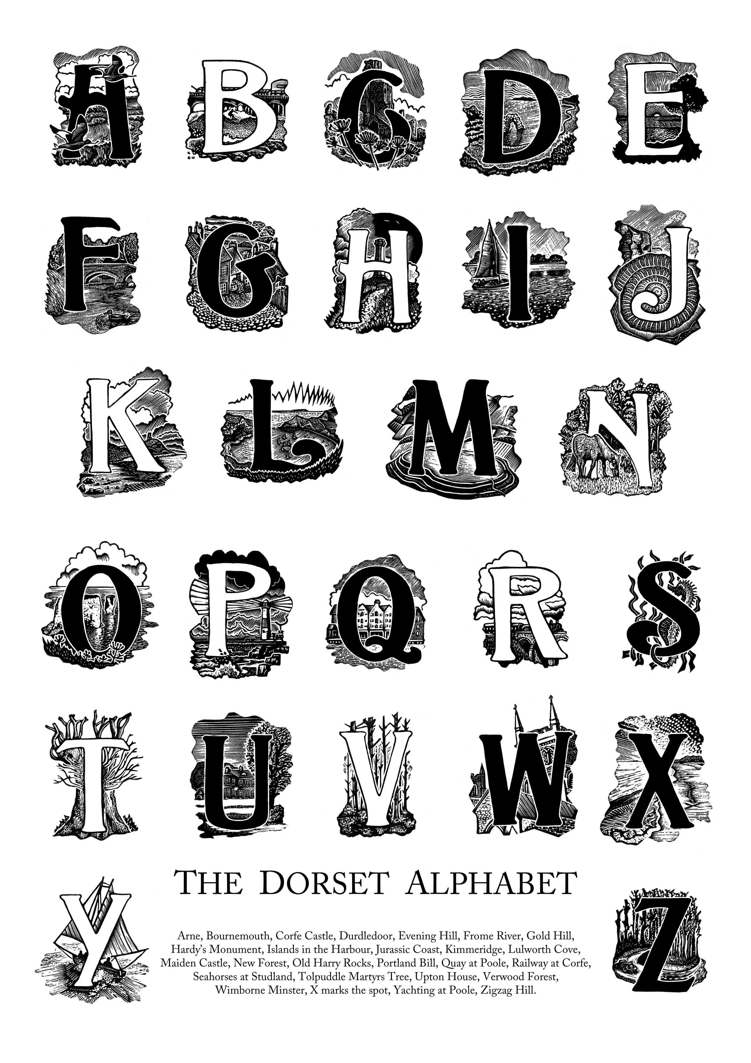 Dorset Alphabet — Robin Mackenzie