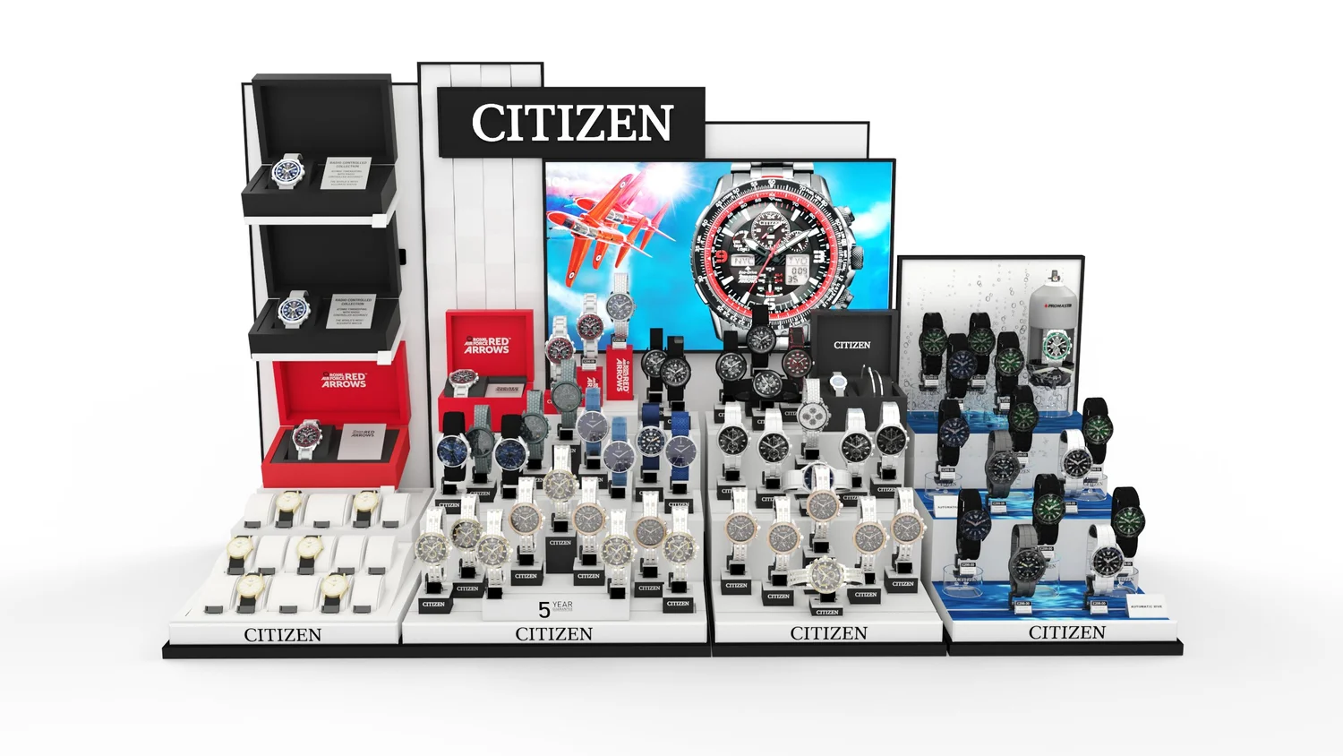 Citizen Displays — Redd Retail Group - Luxury Watch and Jewellery Displays