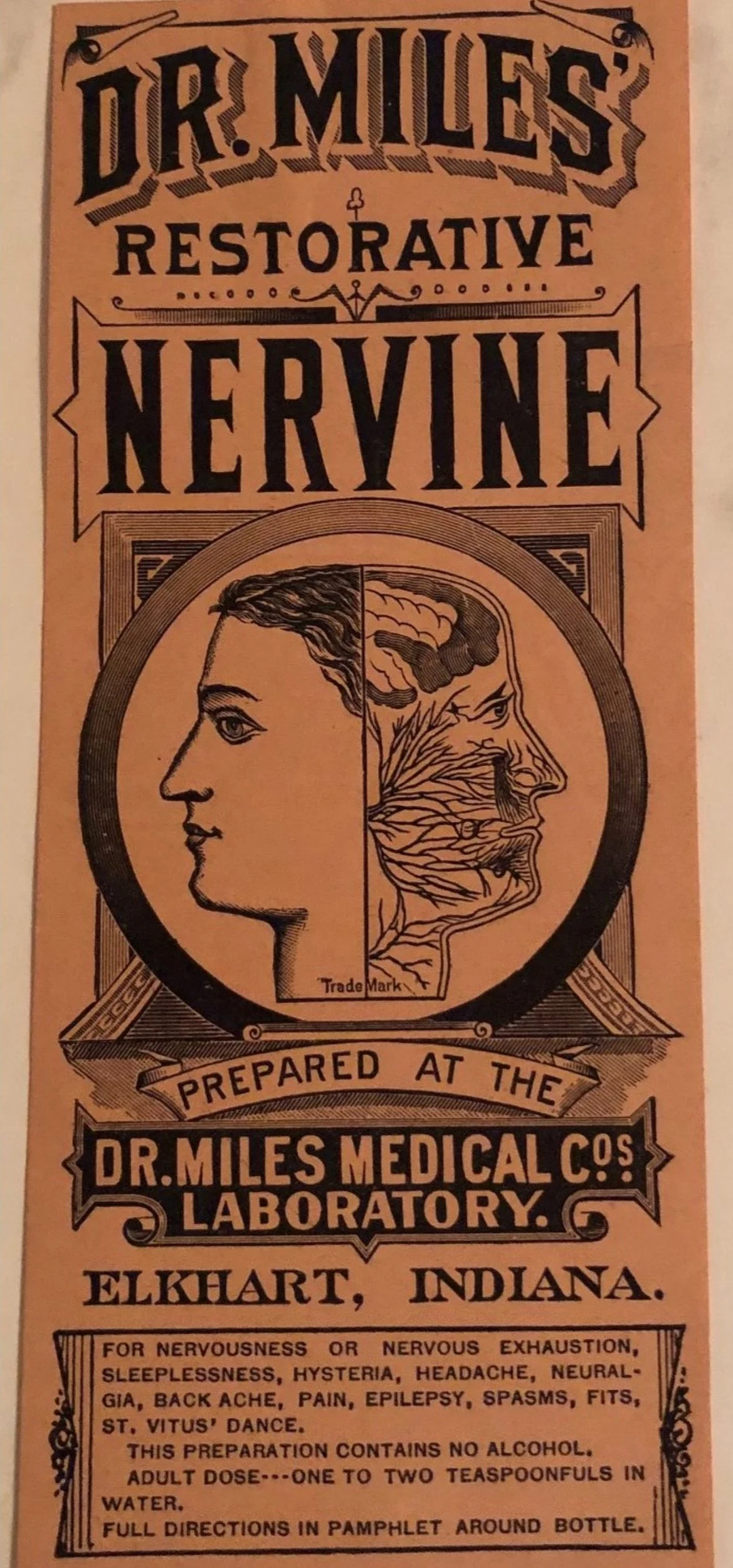 Dr. Miles’ Restorative Nervine — House of History