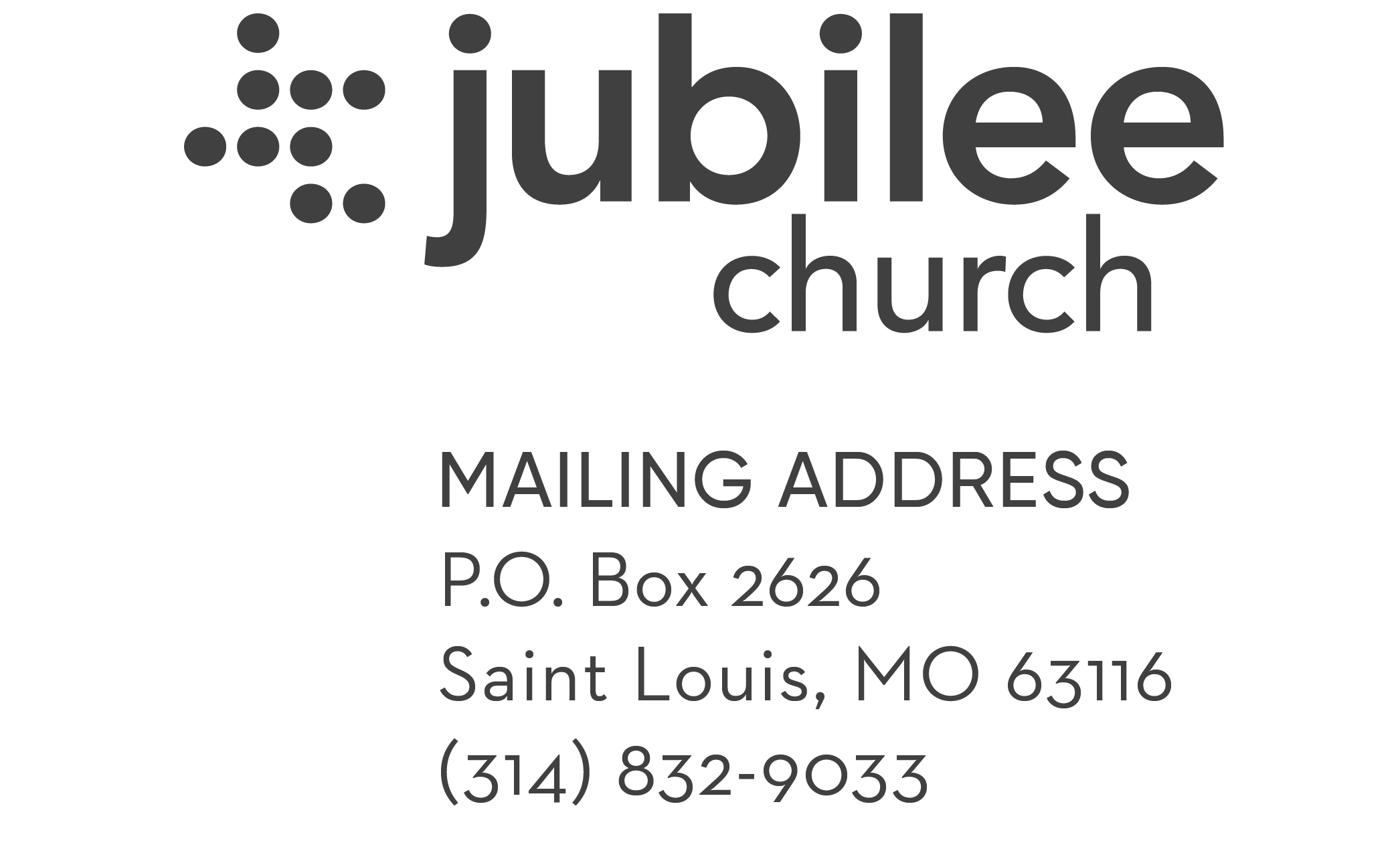 Jubilee Church St Louis - A Confluence Church