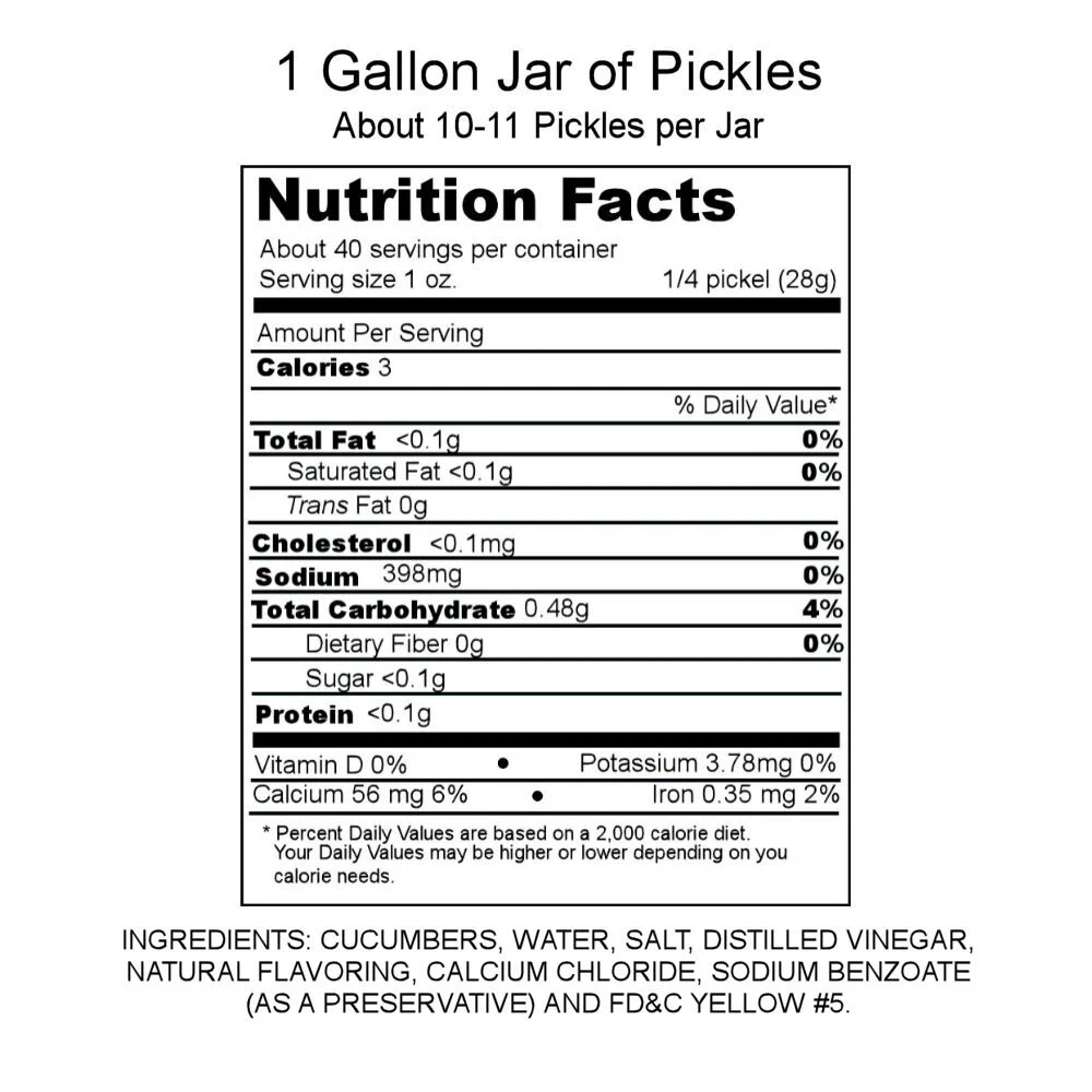 Pickle O' Pete Dill Pickles — Chi Town Foods