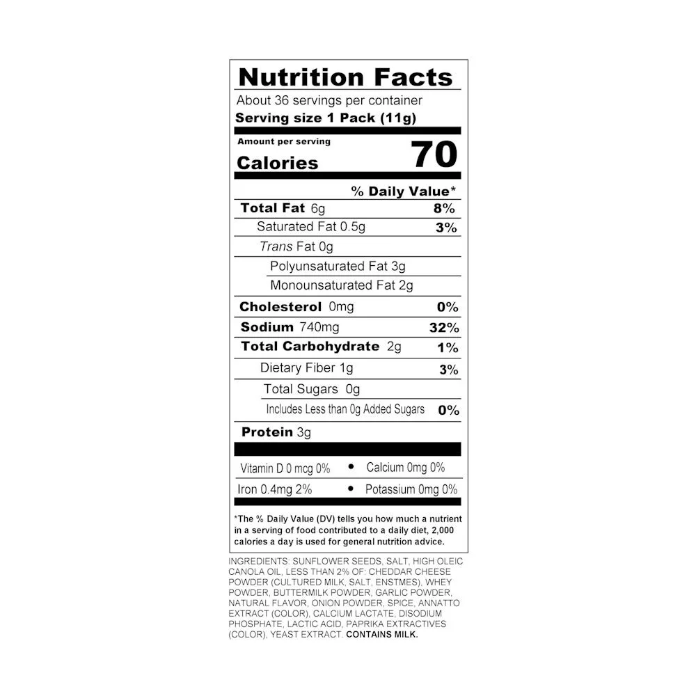 David Sunflower Seeds Nacho Cheese