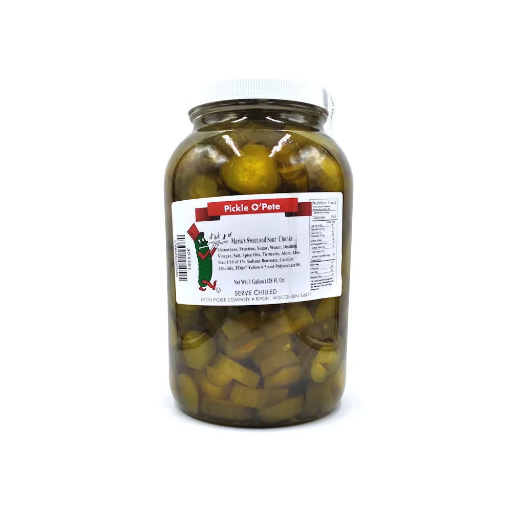 Pickle O' Pete Sweet And Sour Chunks Pickles — Chi Town Foods
