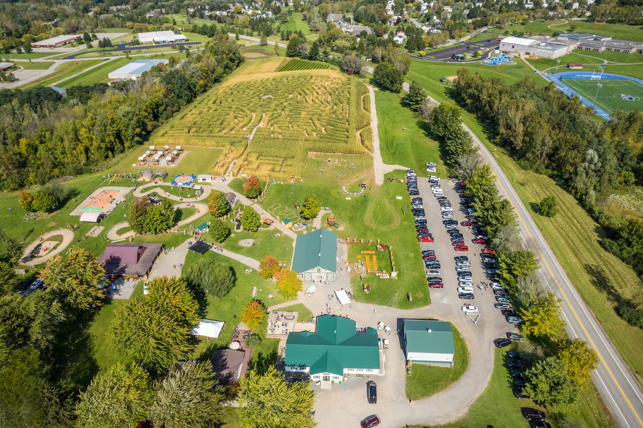 Long Acre Farms - Rochester NY - Corn Maze, Winery, & MORE!