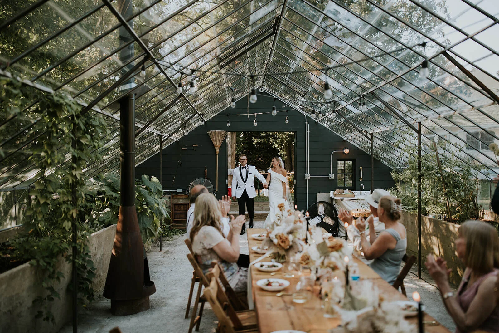 Glass House Private Elegant Wedding — Michigan Wedding Planner | Paper ...