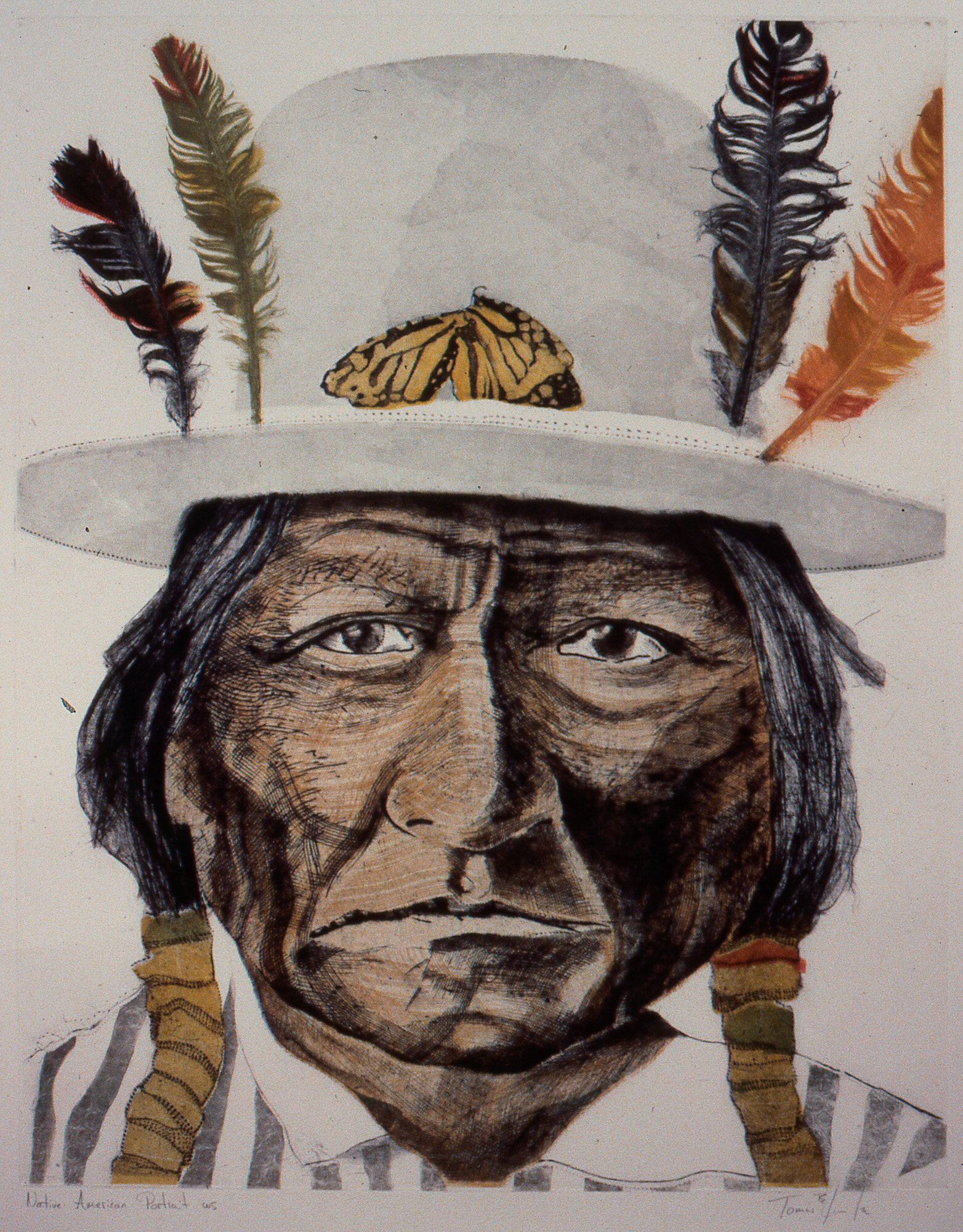 Native American Portrait — TOMÁS LASANSKY