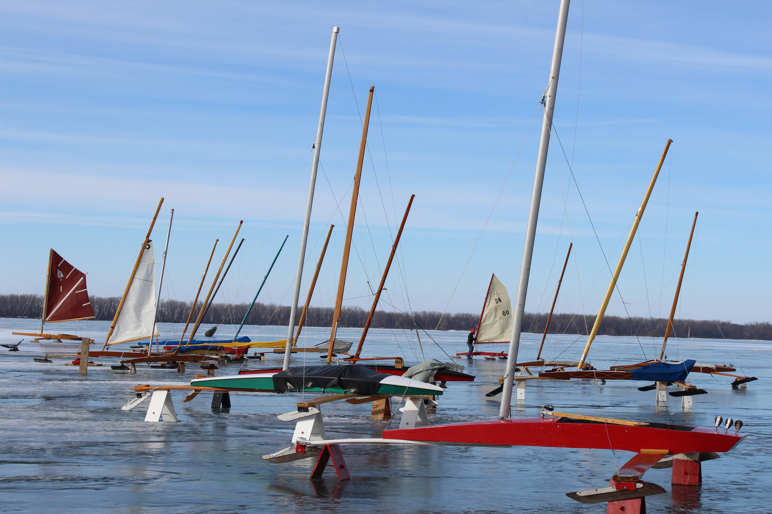Iceboat Fleet — Erie Yacht Club