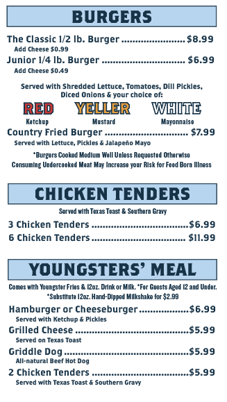 Mighty Fine Burgers, Fries & Shakes