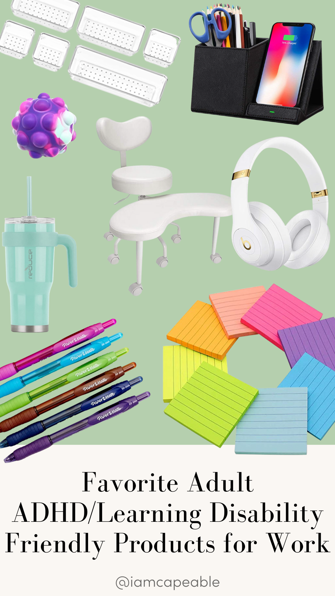 Favorite Adult ADHD/Learning Disability Friendly Products for Work ...