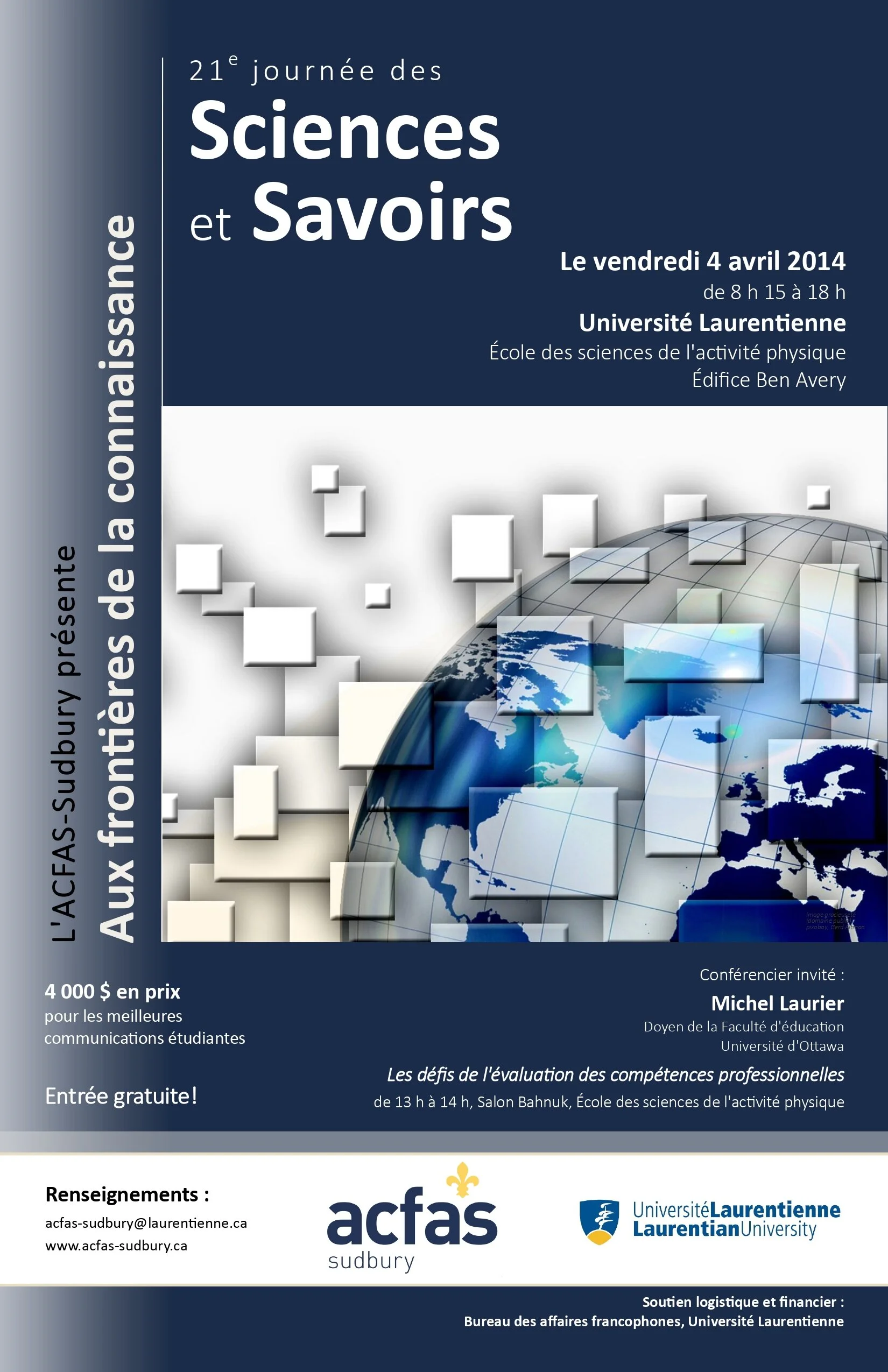 Acfas-Nouvel-Ontario — Les affiches de l'Acfas-Sudbury