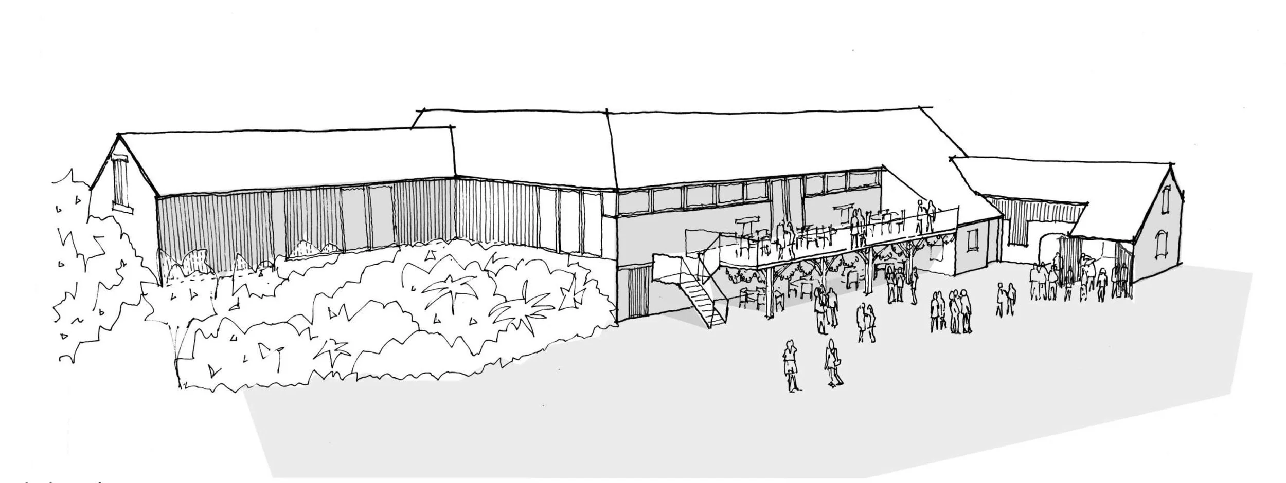 The Dreaming House and Barns — Arbor Architects