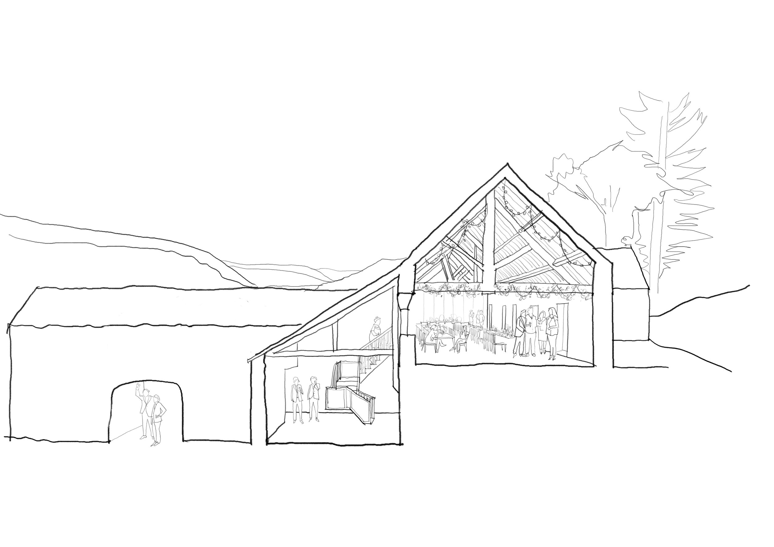 The Dreaming House and Barns — Arbor Architects
