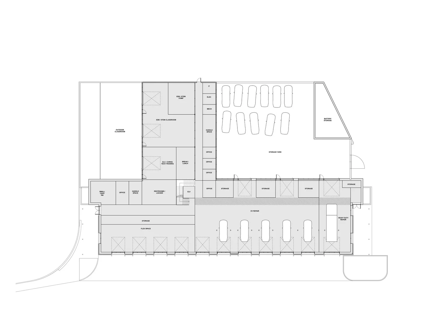 Warren Tech Alternative Energy Center — VEGA architecture
