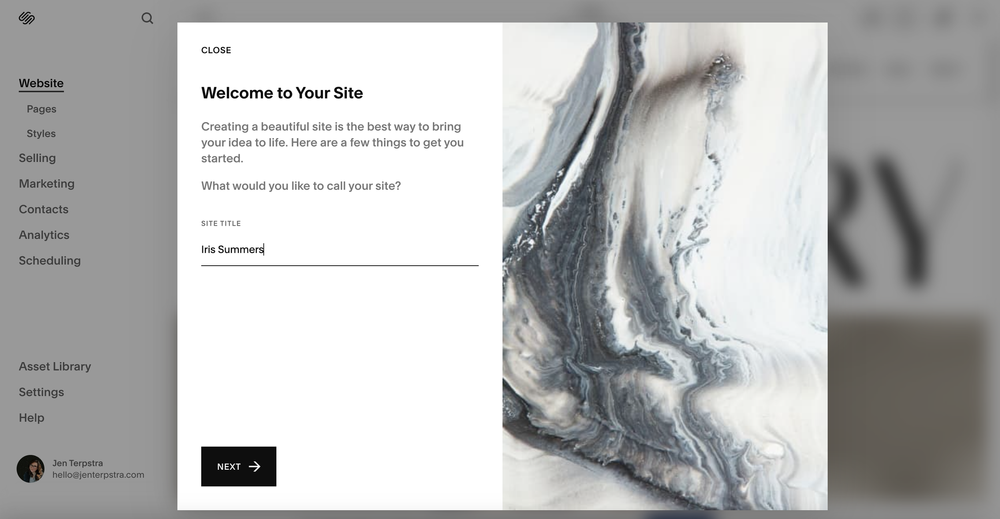 A step-by-step guide to creating your author website in Squarespace ...
