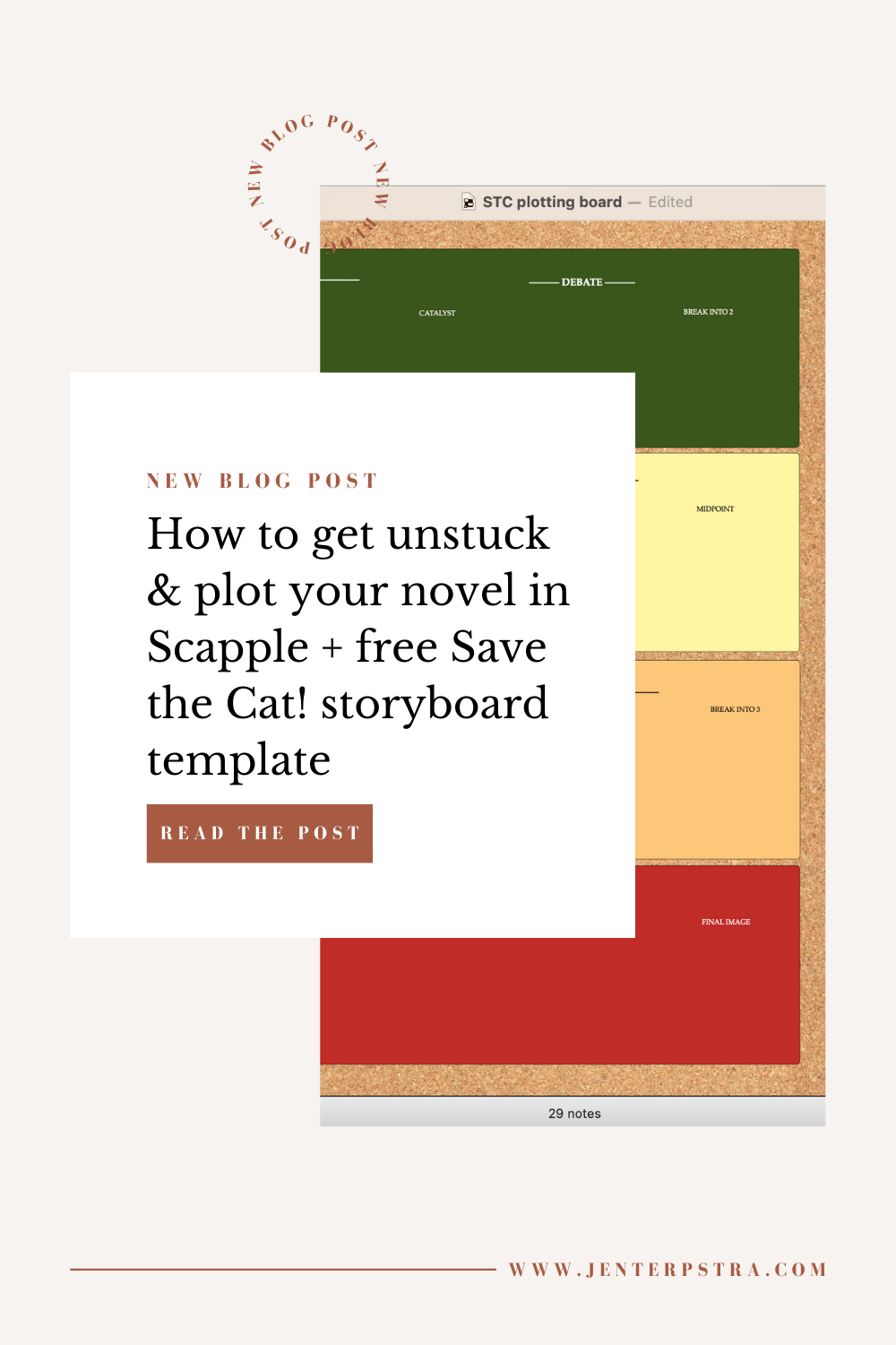 How to Get Unstuck + Plot Your Novel in Scapple — Jen Terpstra