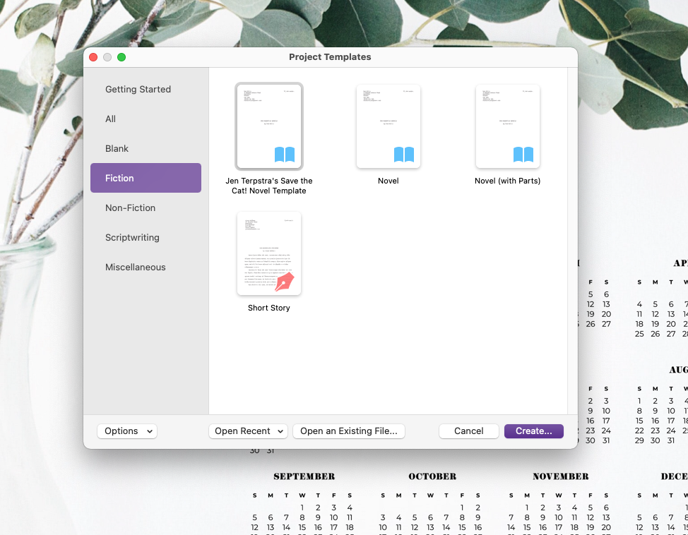 Free Scrivener template for novel plotting with Save the Cat! — Jen ...
