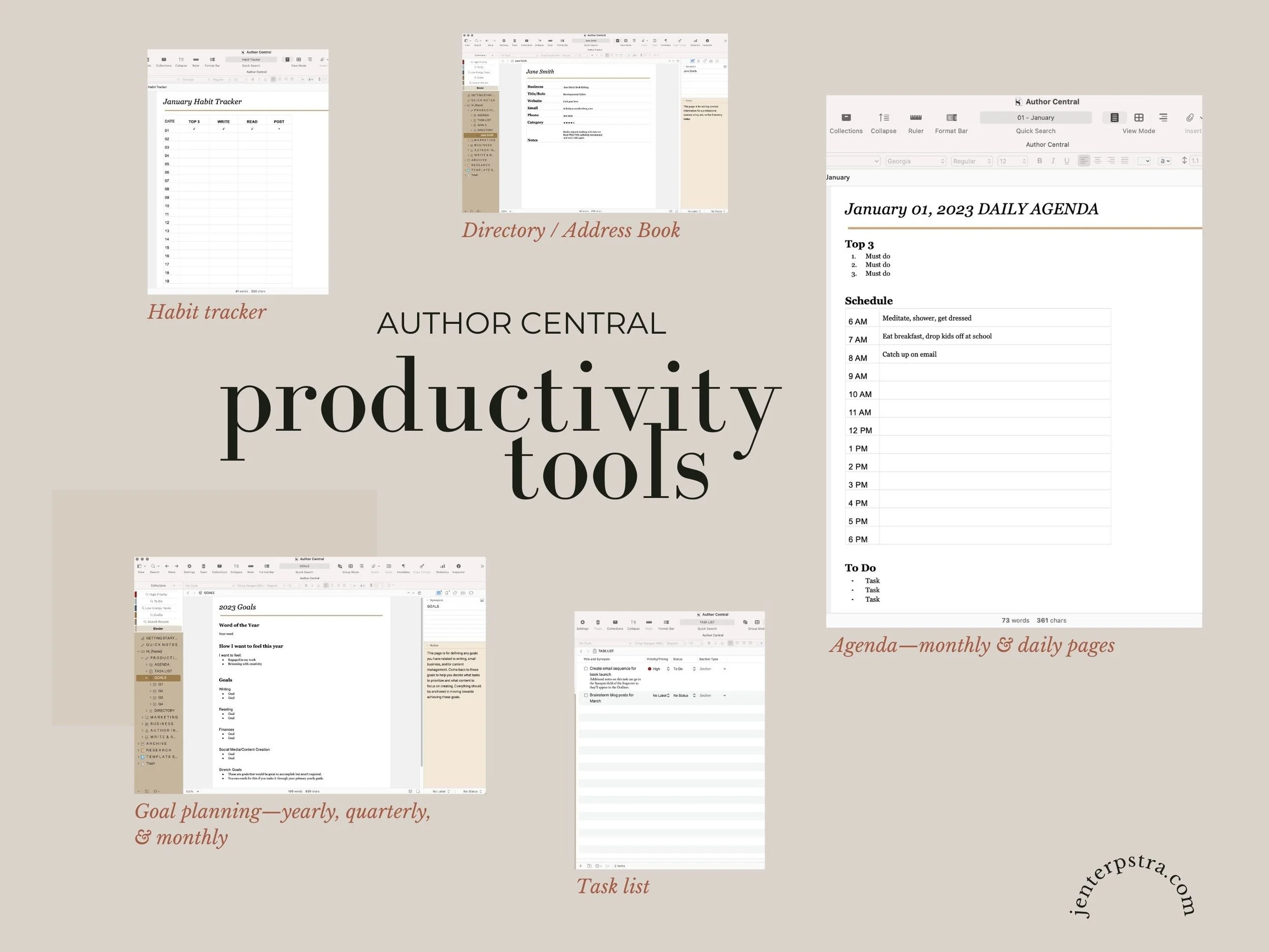 Author Central for Scrivener, an all-in-one digital organization ...