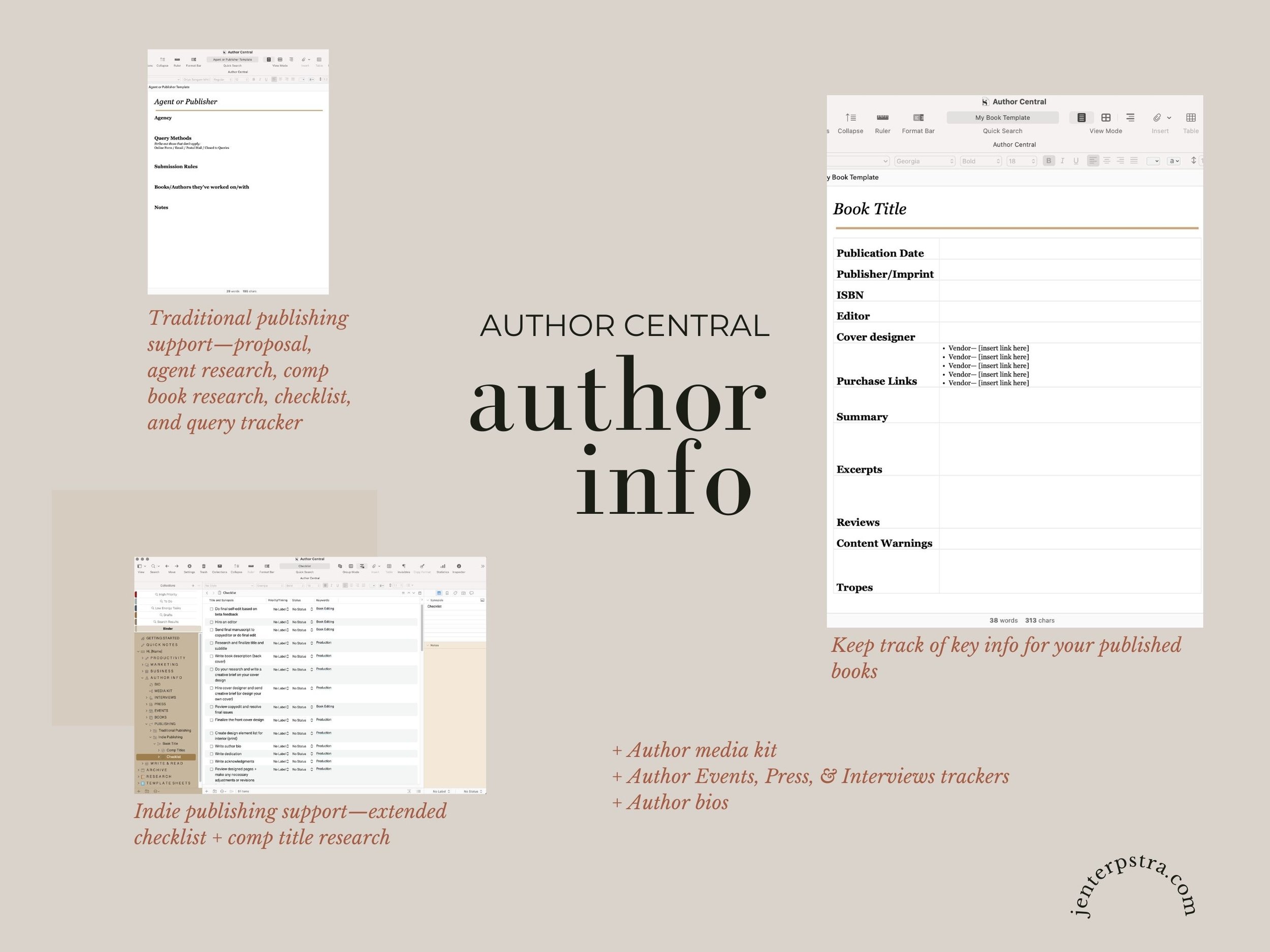 Author Central for Scrivener, an all-in-one digital organization ...