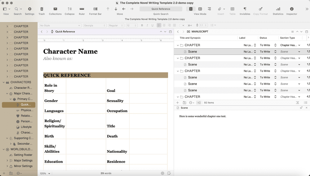 4 ways to view reference materials in Scrivener — Jen Terpstra