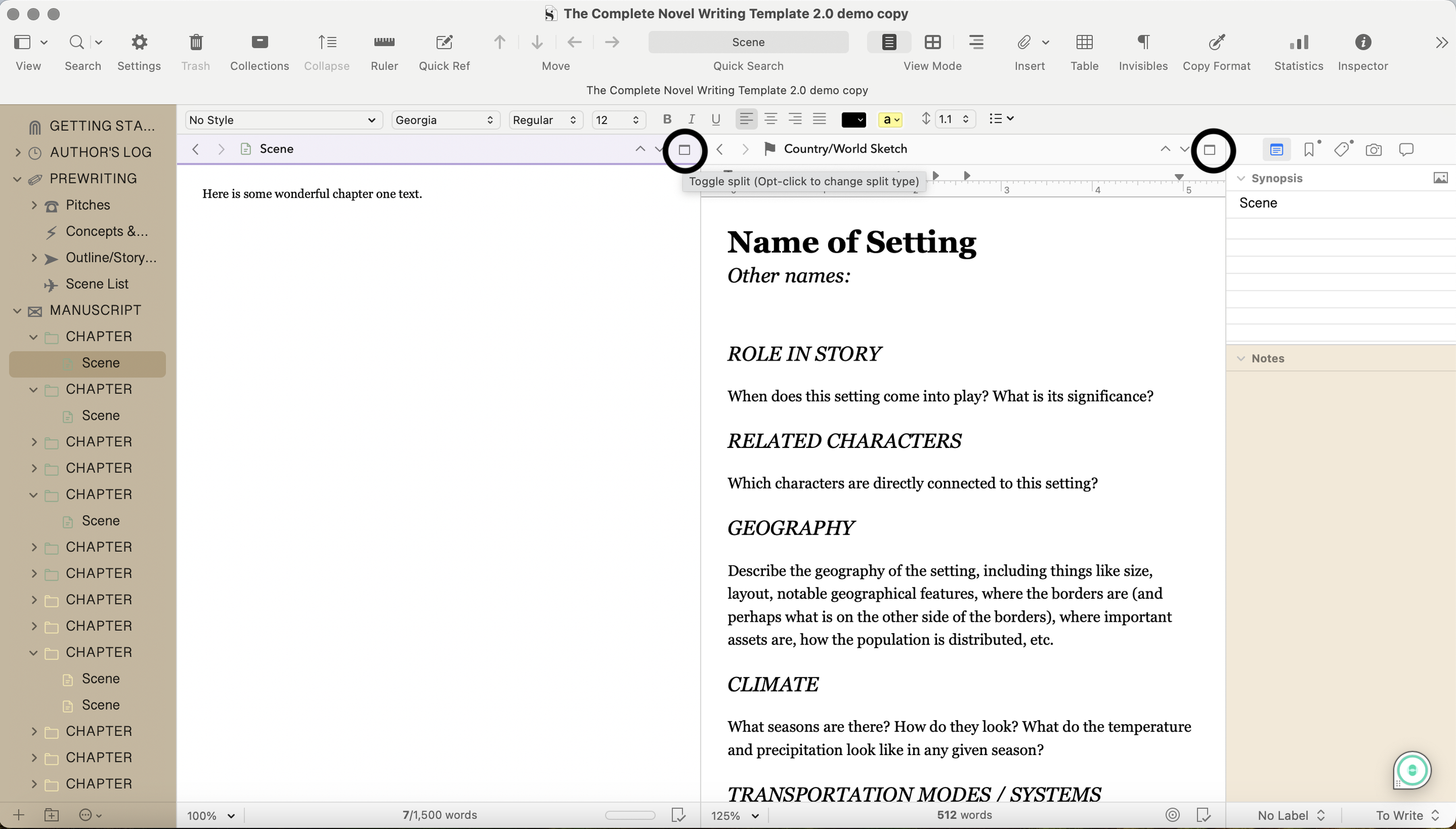 4 ways to view reference materials in Scrivener — Jen Terpstra