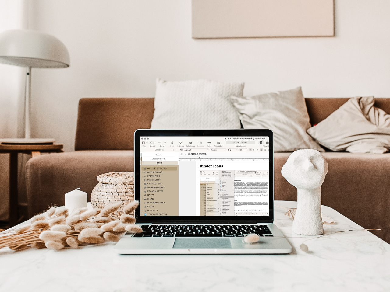 The Complete Novel Writing Template for Scrivener-designed to take you ...