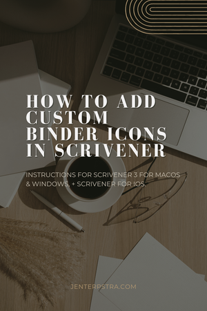 How to add custom binder icons in Scrivener for more aesthetic projects ...