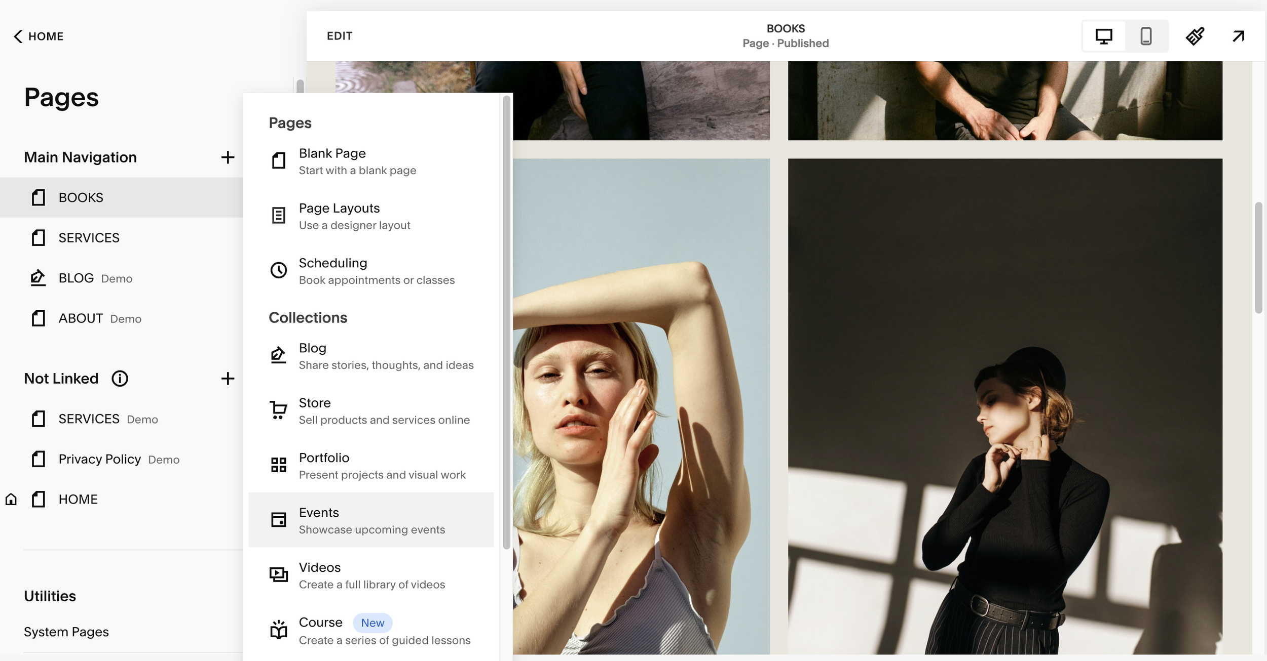 A step-by-step guide to creating your author website in Squarespace ...