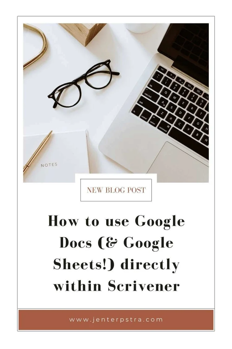 How to use Google Docs and Google Sheets directly within Scrivener — Jen Terpstra