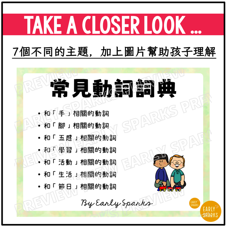 Chinese Verbs Picture Dictionary – Verb Word List (Simplified) | 中文动词词典 ...